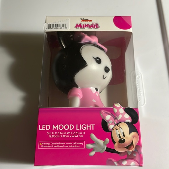 Toys | Nib Disney Junior Minnie Led Mood Light | Poshmark